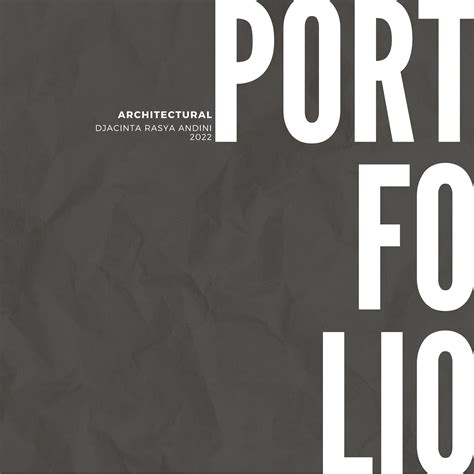 Architecture Portfolio 2022 By Djacintarasya Issuu