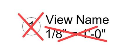Solved How To Eliminate The View Number And Scale In View Autodesk Community