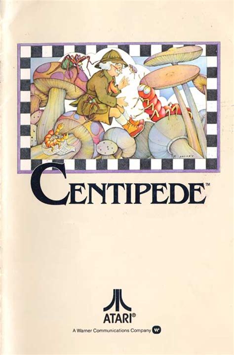 Atari 400 800 XL XE Centipede Scans Dump Download Screenshots Ads
