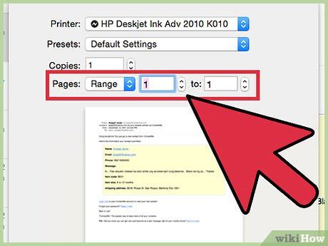 How To Print Only A Section Of A Web Page Document Or Email