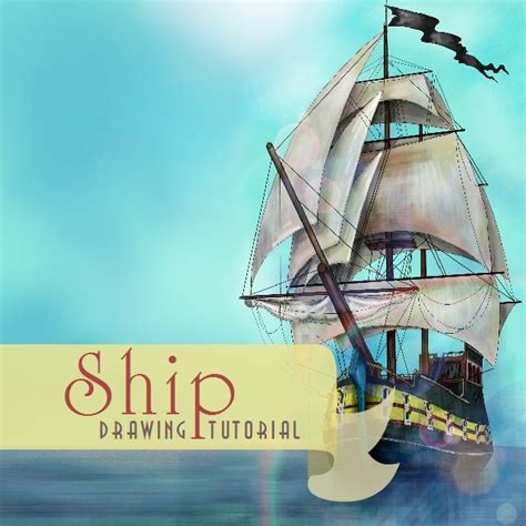 How To Draw A Ship A Step By Step Drawing Tutorial Picsart Blog