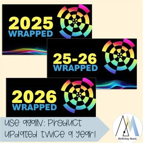 Wrapped Up 2025 Music Class Year In Review By Mckinlaymusic Tpt
