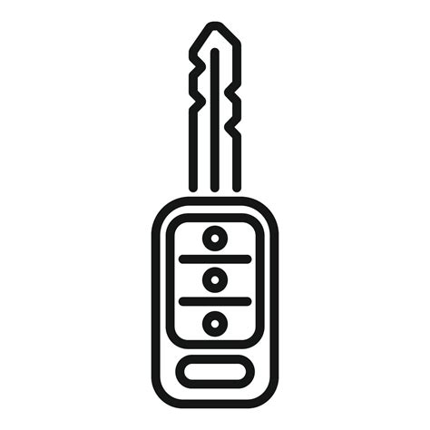 Alert Smart Key Icon Outline Access Start 43296819 Vector Art At Vecteezy
