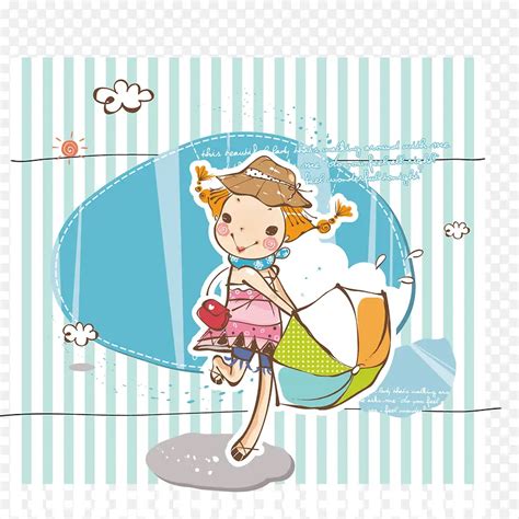 下雨撑伞的女孩矢量png图片素材下载图片编号qlvxmgvj 免抠素材网