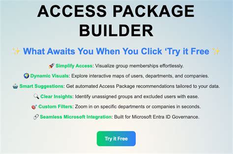 Access Package Builder Duo Infernale Blog