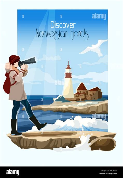 Seascape Background Illustration Stock Vector Image And Art Alamy