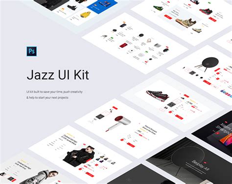 Jazz Ui Kit Behance