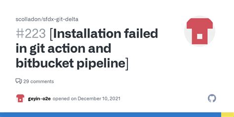 [installation Failed In Git Action And Bitbucket Pipeline] · Issue 223