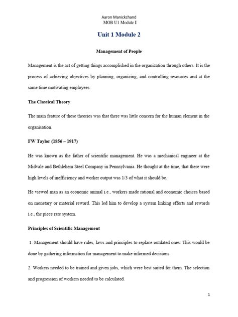 unit 1 module 2 1 pdf system organizational structure