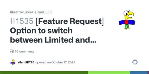 Feature Request Option To Switch Between Limited And Full Range Rgb