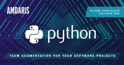 And Now For Something Completely Different The Python Programming Language Amdaris