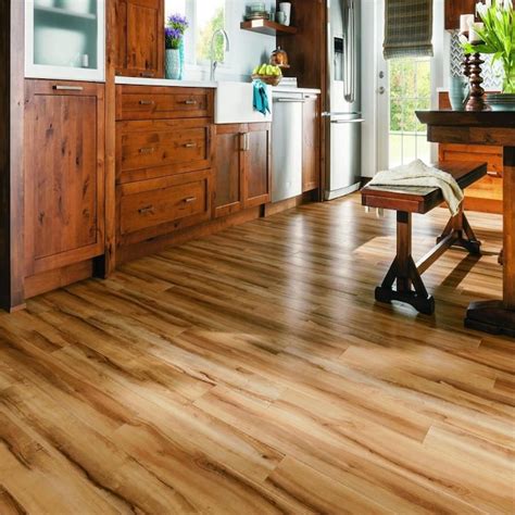 Armstrong Flooring Luxe Wrigid Core Natural 6 In X 48 In Waterproof