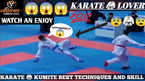 Karate 🥋 Kumite Video Karate Impossible Point Karate Best