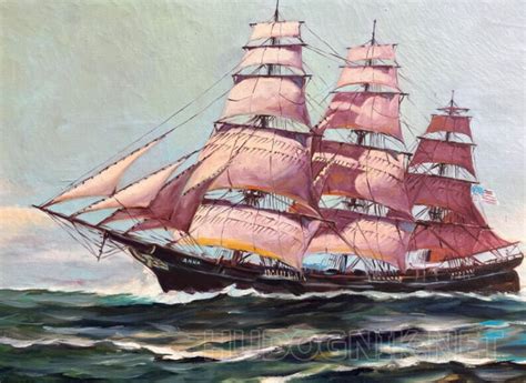 Картина Алые паруса. Размеры: 60x40, Цена: 29300 рублей Художник ...