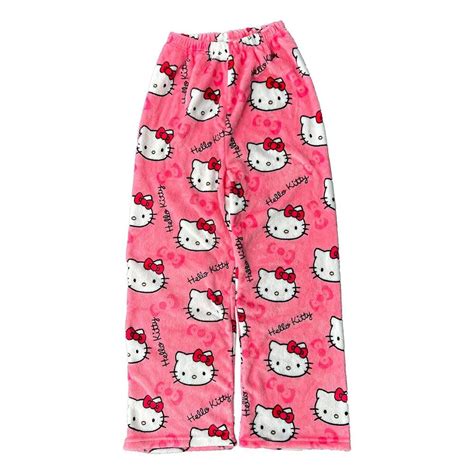 Hello Kitty Fuzzy Pants In Kawaii Shop
