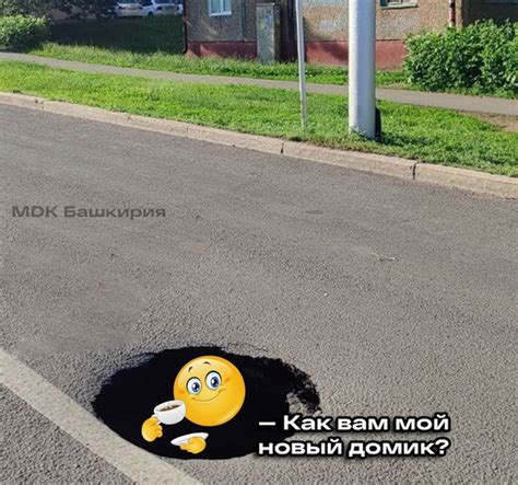 Напротив дома 170 по улице Кольцевая на дороге поселился тот самый