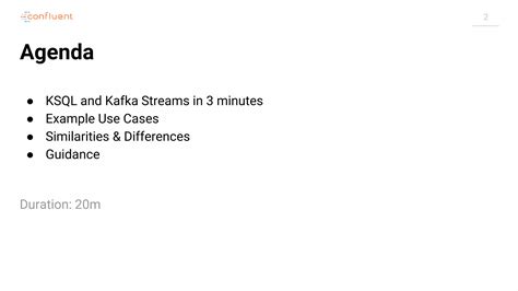 Ksql And Kafka Streams When To Use Which And When To Use Both Ppt