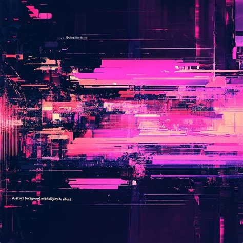 Abstract Background With Digital Noise Effect Premium Ai Generated Image