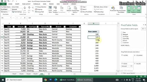 Using Pivotable In Excel Part 2 Youtube