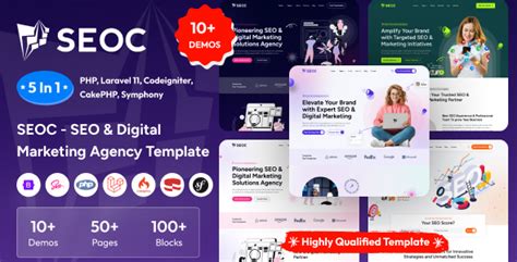 Seoc Seo And Digital Marketing Agency Php Laravel 11 Codeigniter