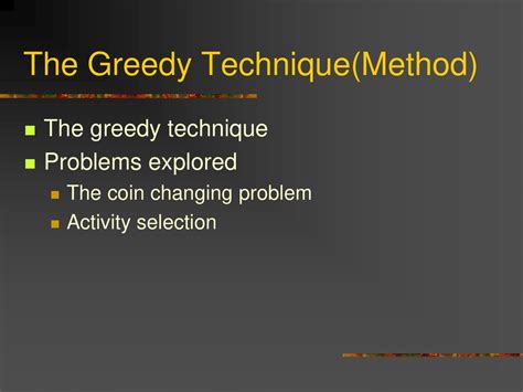 greedy algorithms ppt download