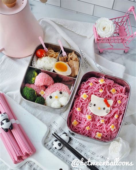 Hello Kitty And My Melody Bento Boxes Bento Recipes Bento Box