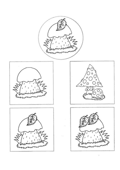 Раскраски Логика для детей Раскраска без регистарции Найди одинаковые предметы Хорошие