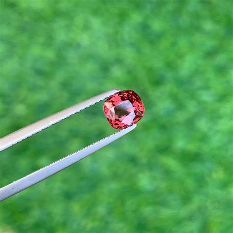 Majestic Orange Red Spinal Cut Gemstone 115 Carats Aig Certified