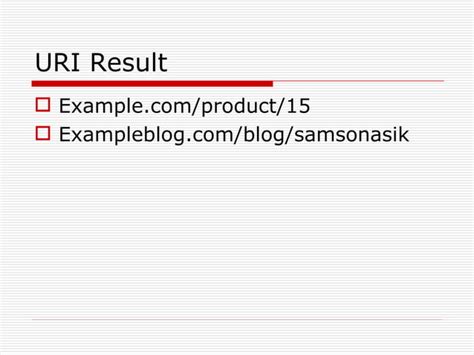 codeigniter custom routing manipulate uri ppt