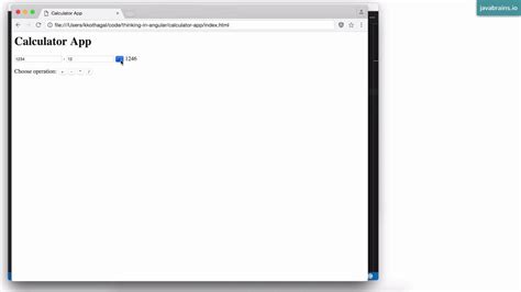 Thinking In Angular1 27 Calculator App Exercise Youtube