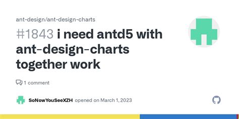 I Need Antd5 With Ant Design Charts Together Work · Issue 1843 · Ant