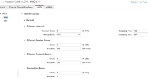 Tuning Guidelines For Cisco UCS Virtual Interface Cards White Paper Cisco