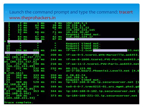 Information Gathering Using Windows Command Line Utility Pptx Operating Systems Computer