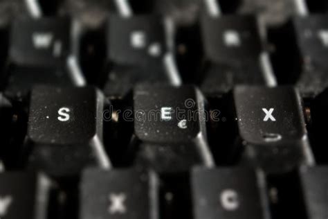 Dirty Keyboard With Sex Keys Shallow Dof Stock Photo Image Of Symbol Computer