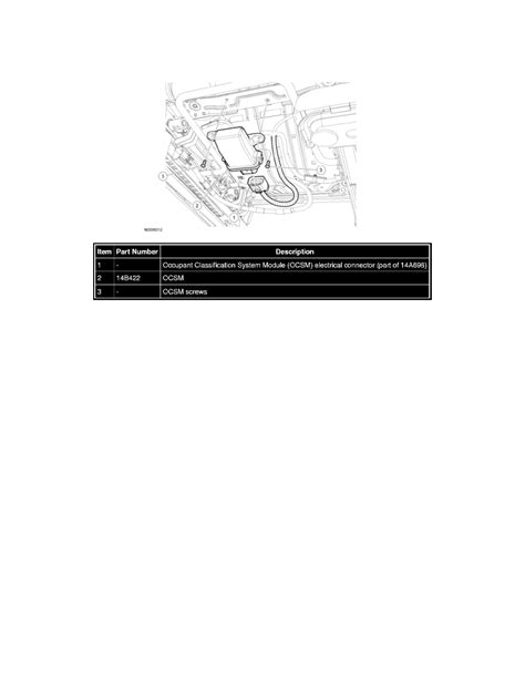 Ford Workshop Service And Repair Manuals Edge Awd V6 3 5l 2009 Restraint Systems Air Bag