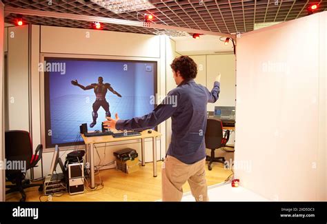 Markerless Motion Capture System 3d Animation And Interactive Virtual