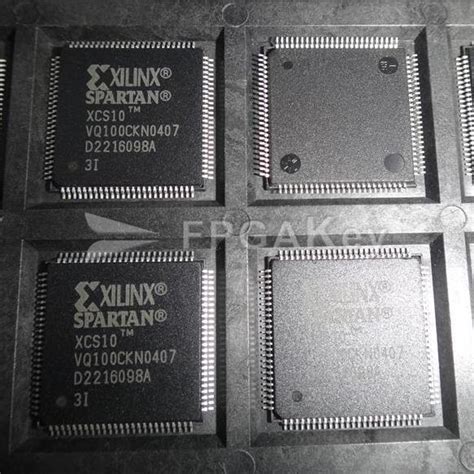 xcs10 3vq100i of xilinx spartan and spartan xl fpga families fpgakey