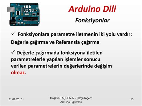 arduİno arduino eğitimleri bölüm 4 programlama dili temelleri ii