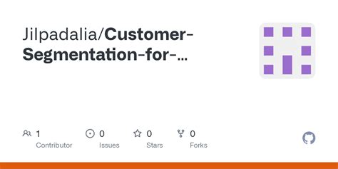 github jilpadalia customer segmentation for targeted marketing using