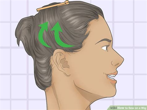 How To Sew On A Wig With Pictures WikiHow