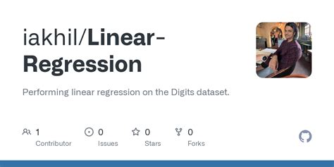 github iakhil linear regression performing linear regression on the