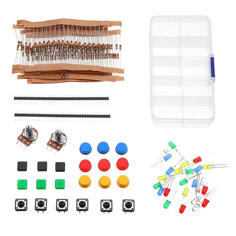 Aanbieding Ks Starter Learning Set Diy Electronic Kit For Arduino Resistor Led Capacitor Jumper
