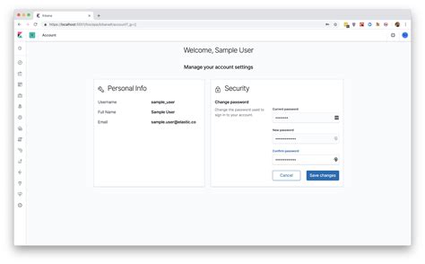 Reactify And Redesign Account Management Screen · Issue 30844 · Elastic