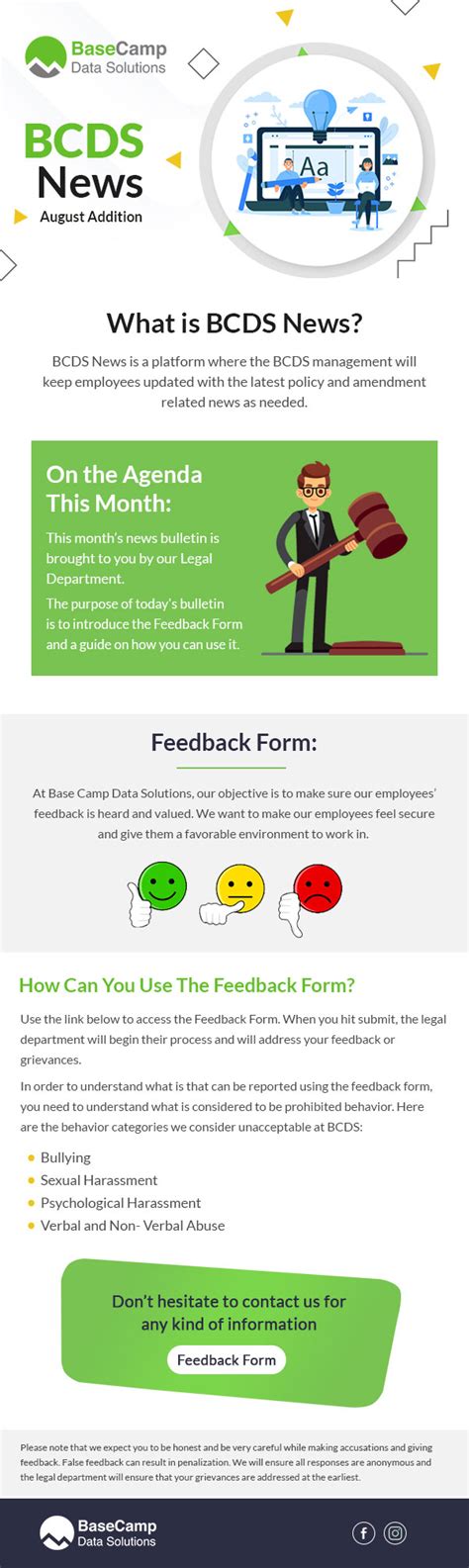 Bcds Newsletter Base Camp Data Solutions