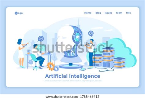 인공지능 Ai 미래기술 디지털 두뇌 기계 스톡 벡터로열티 프리 1788466412 Shutterstock