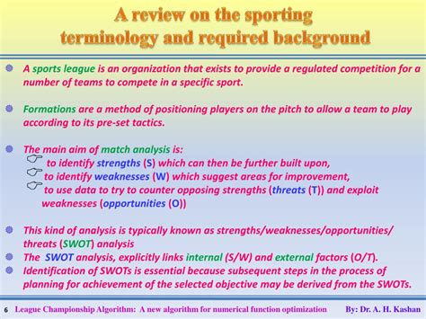Ppt The League Championship Algorithm A New Algorithm For Numerical