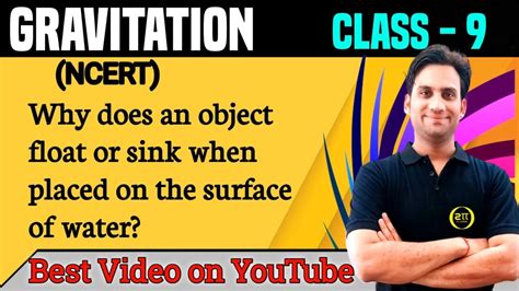 Why Does An Object Float Or Sink When Placed On The Surface Of Water