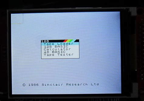 PICOZX TFT Issue Fruit Bat Pico Zxspectrum GitHub