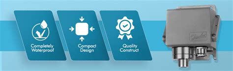Danfoss Kps45 Pressure Switch R 4 To 40 Bar D22 To 11 Bar Ip 67