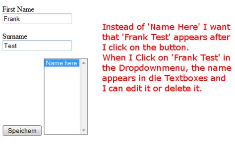 Php Input Of Textboxes In A Dropdown Menu Where I Can Edit These